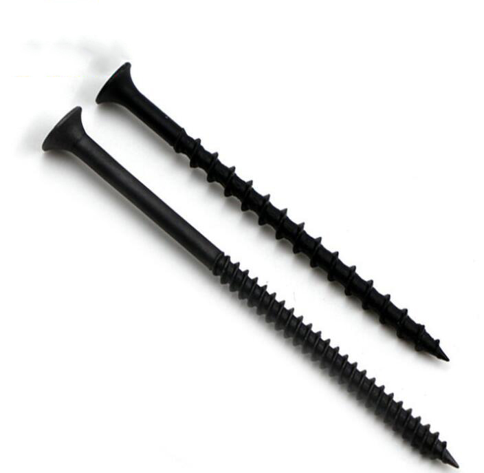 Black drywall screw for plastic board or wood factory and suppliers ...